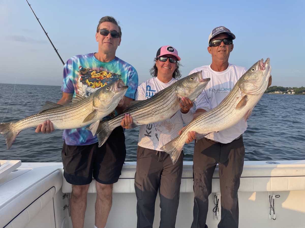 Evening Striper is Red Hot!